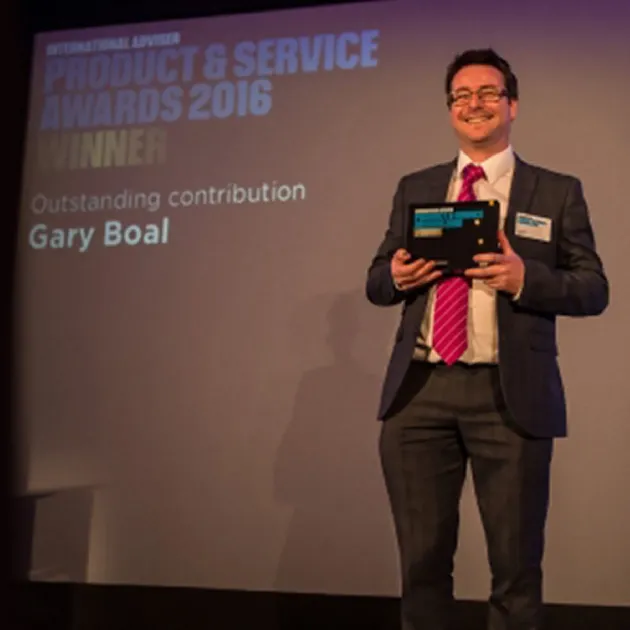 Boal & Co founder Gary Boal honoured with a lifetime contribution award