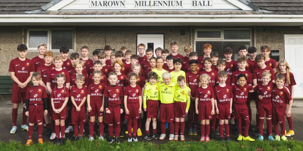 Boal & Co Announces Sponsorship of Marown Football Club’s Juniors